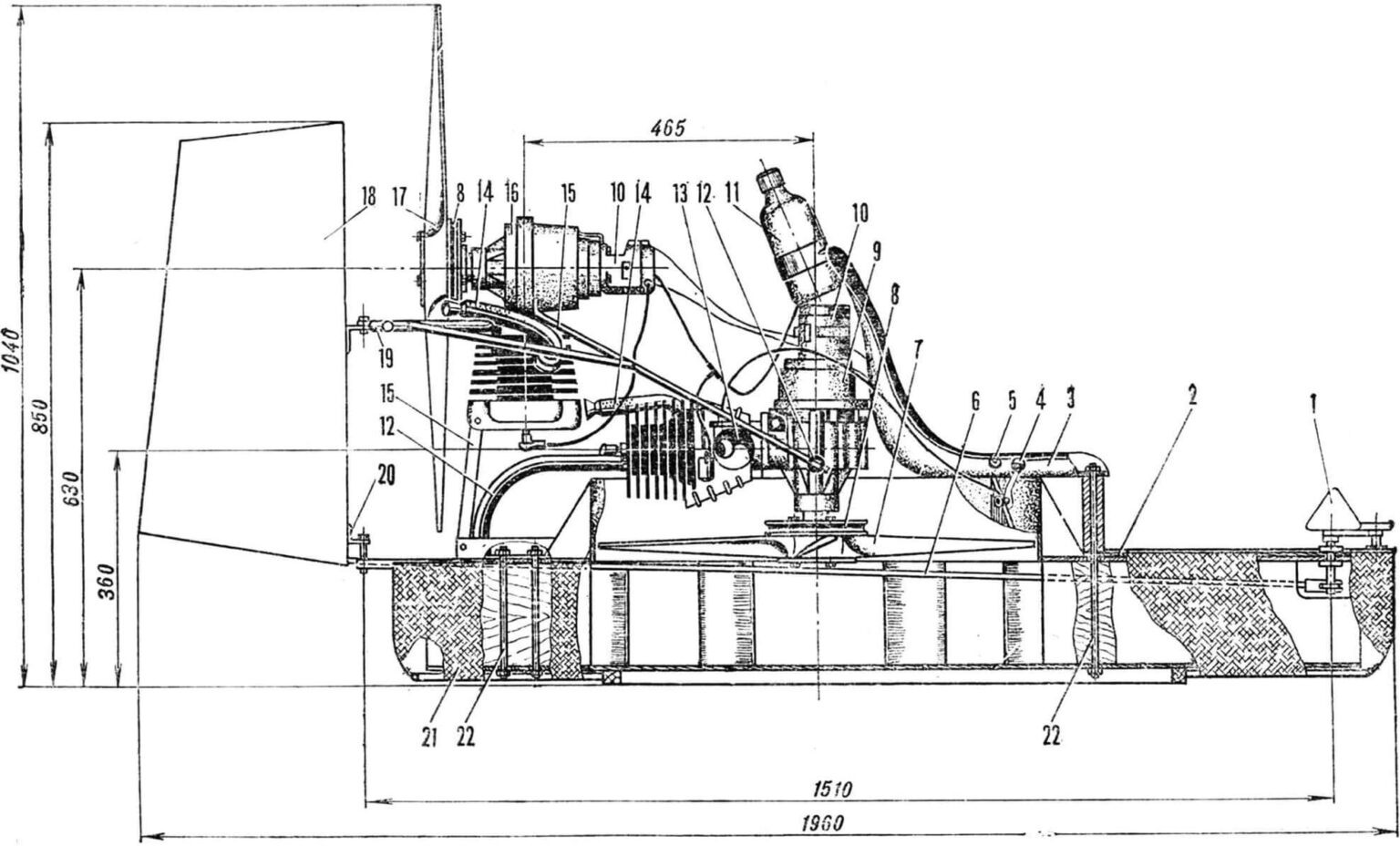 “MOTORCYCLE” OF AN AGRONOMER | MODEL CONSTRUCTION