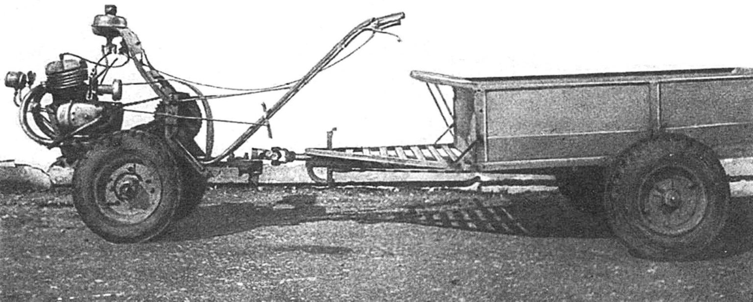 A MOTORCYCLE BECOME A MOTORBLOCK | MODEL CONSTRUCTION