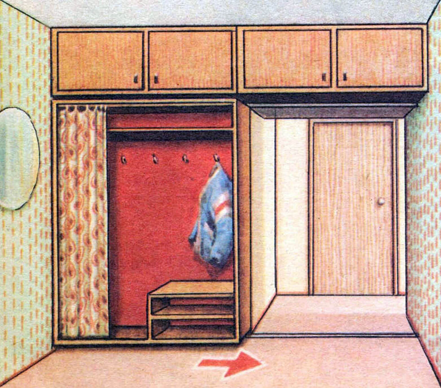 “HIDDEN” HALLWAY | MODEL CONSTRUCTION