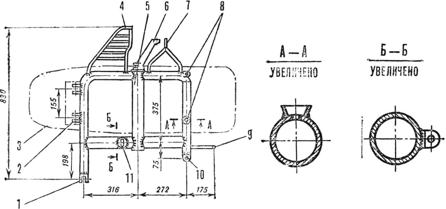 Mini scooter with stroller “Bug” | MODEL CONSTRUCTION